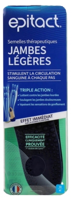 Epitact Semelles Jambes Légères - Taille: 39-41 ...