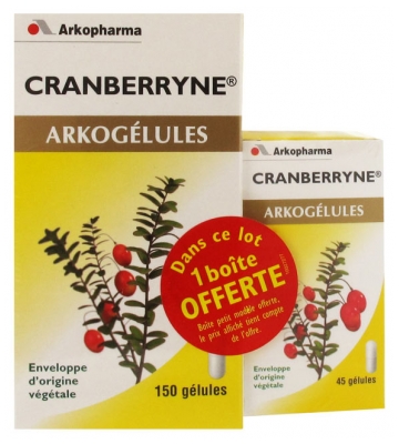 Cranberryne Arkogélules - Complément Alimentaire 195 Gélules ...