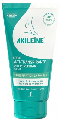 Akileïne Crème Anti-Transpirante Transpiration Chronique 75 ml ...