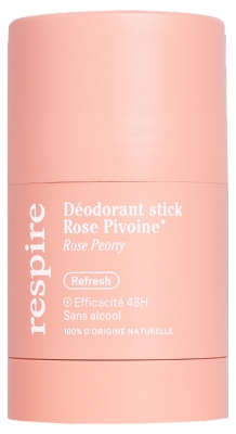 Respire Déodorant Stick Rose Pivoine Bio 50 Grammes ...