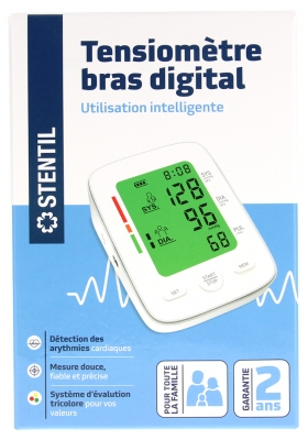 Stentil Tensiomètre Bras Digital 22-42 cm | parapharmacielafayette.com