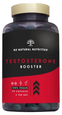 N2 Natural Nutrition Testosterone Booster 45 Jours 90 Capsules ...