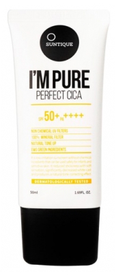 Suntique I'm Pure Perfect Cica Crème Solaire SPF 50 + 50 ML ...