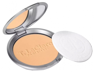 T.Leclerc Poudre Compacte Formule Soin 9 g - Teinte: 01 - Abricot ...