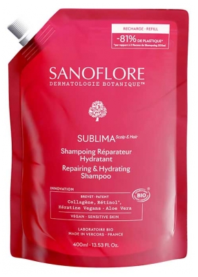 Sanoflore Sublima Shampoing Réparateur Bio 400 ml ...