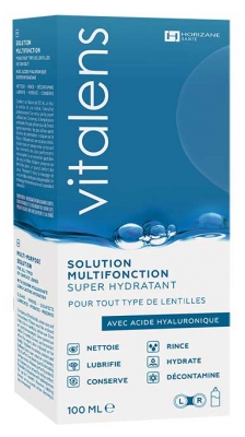 Vitalens Solution Multifonction Pour l'Entretien des Lentilles de ...