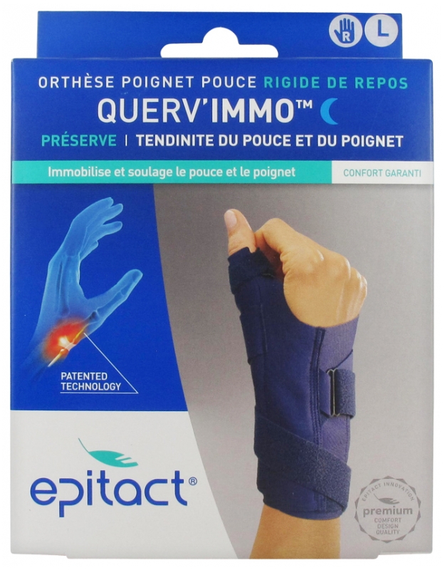 Epitact Querv'Immo - Orthèse Poignet Pouce Droite ...
