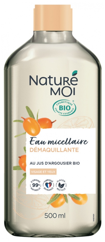 Naturé Moi Eau Micellaire Démaquillante Visage et Yeux Bio 500 ml ...