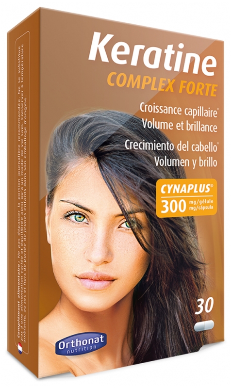 Orthonat Kératine Complex Forte Croissance et Volume Capillaire 30 ...