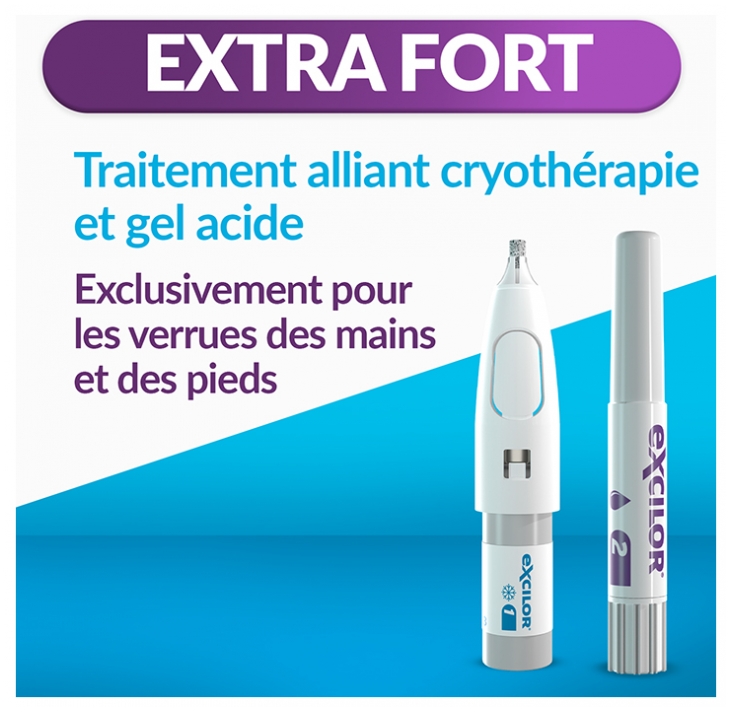 Excilor Traitement des Verrues Duo Power Pieds et Mains ...
