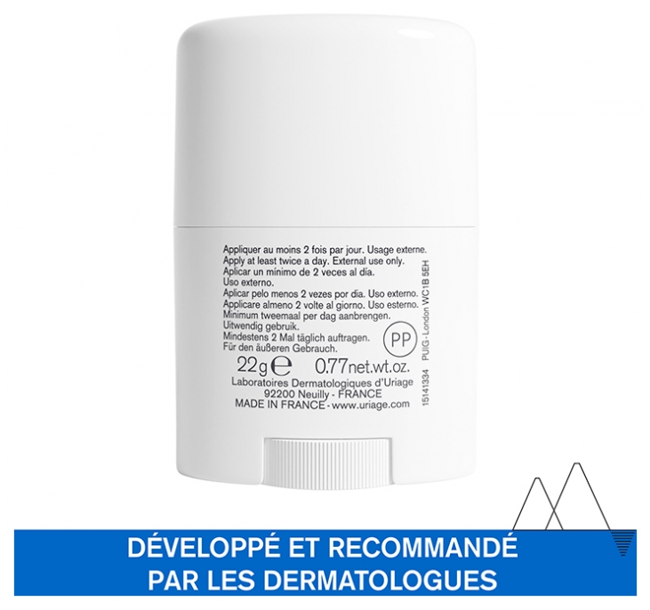 Uriage Bariéderm Stick Fissures Crevasses 22 g | parapharmacielafayette.com