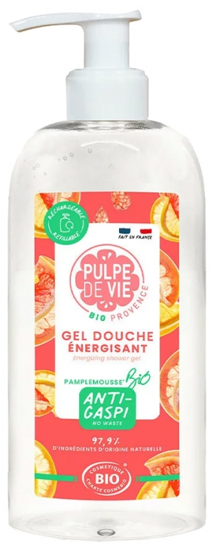 Pulpe de Vie Gel Douche Pamplemousse Énergisant Bio 400 ml ...