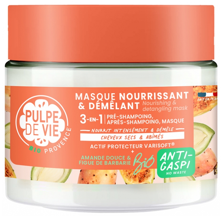 Pulpe de Vie Masque Capillaire Amande Douce Nourrissant et Démêlant ...