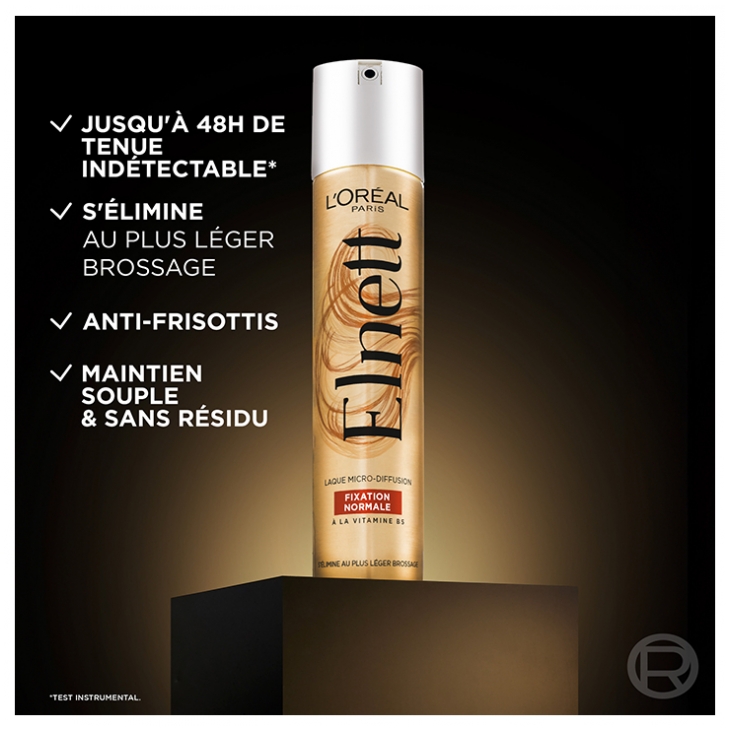 L'Oréal Paris Elnett Laque Micro-Diffusion Fixation Forte 400 ml ...