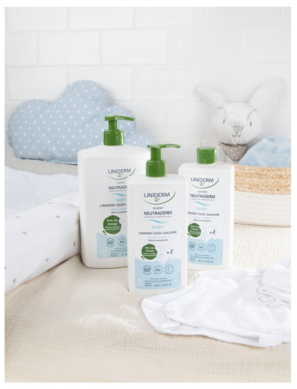 Neutraderm Baby Liniment Oleo-Calcaire Bio Flacon 480 ml ...