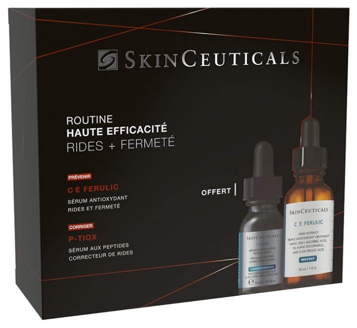 SkinCeuticals CE Ferulic Sérum Antioxydant Anti-Rides 30 ml + P-Tiox ...