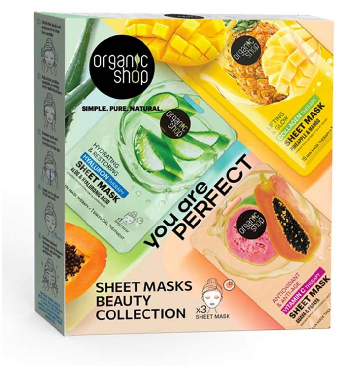 Organic Shop You Are Perfect Coffret 3 Masques | parapharmacielafayette.com