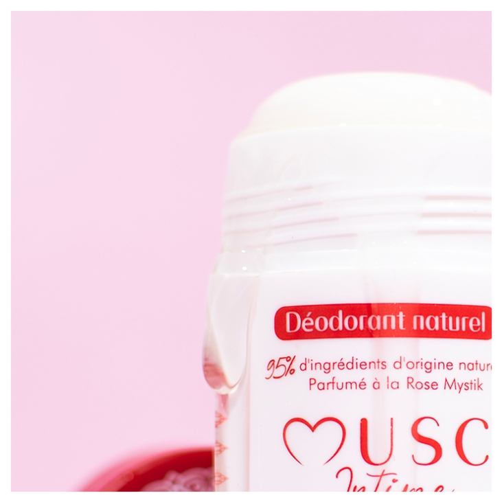 Musc Intime Déodorant Naturel Parfum Rose Mystik 50 g ...