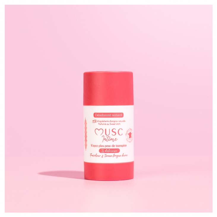 Musc Intime Déodorant Naturel Parfum Sweet Litchi 50 g ...