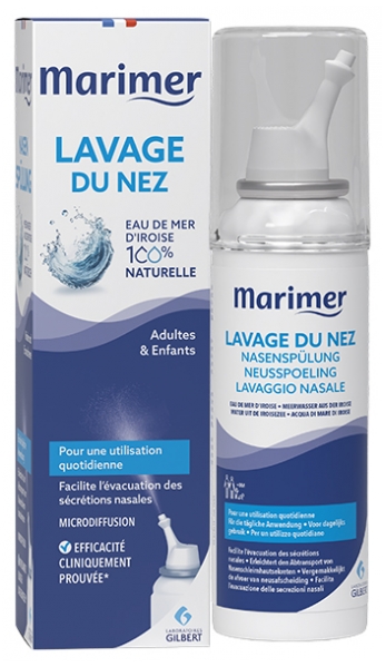 Marimer Spray Eau de Mer Lavage du Nez 100 ml | parapharmacielafayette.com