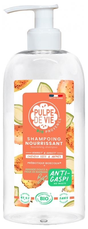 Pulpe de Vie Shampoing Amande Douce Nourrissant Bio 400 ml ...