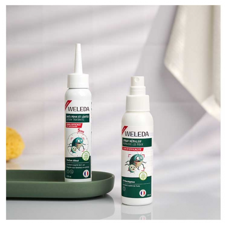 Weleda Spray Répulsif pour les Poux À l'Eucalyptus 100 ml ...