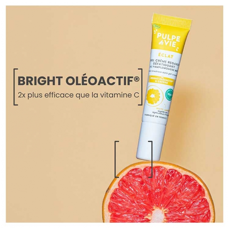 Pulpe de Vie Éclat Gel Crème Regard Défatiguant Tous Types de Peaux Bio ...