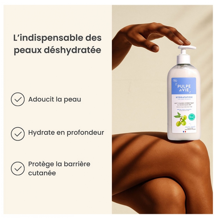 Pulpe de Vie Lait Corps Fleur d'Oranger Hydratant Bio 400 ml ...
