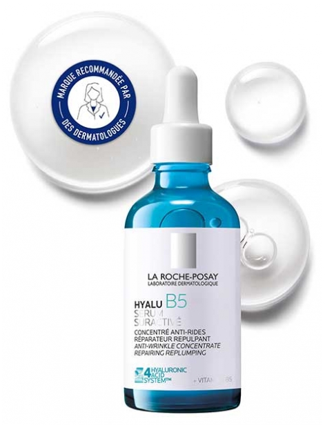 La Roche-Posay Hyalu B5 Sérum Suractivé Concentré Anti-Rides à l'Acide ...