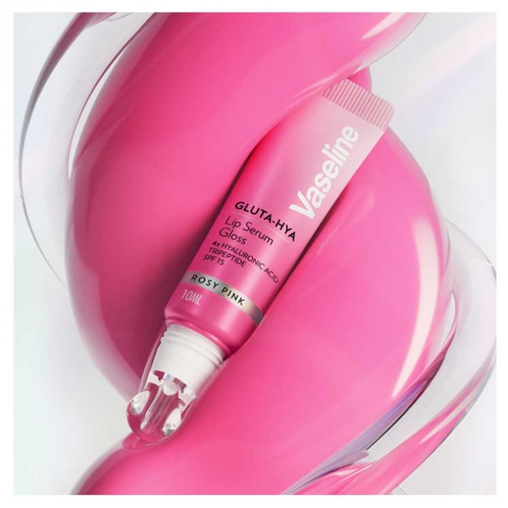 Vaseline Gluta-Hya Lip Sérum Gloss Teinté Lèvres Repulpant 10 ml ...